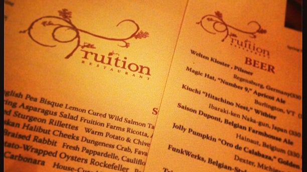 Fruition Restaurant - 1313 E 6th Ave, Denver