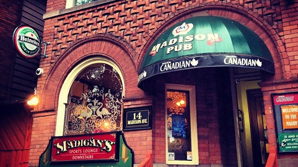 The Madison Avenue Pub - 19 Madison Ave., Toronto