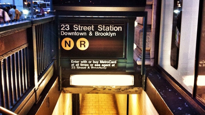 MTA Subway - 23rd St (R/W) - W 23rd St., New York