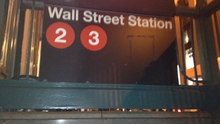 MTA Subway - Wall St (2/3) - Wall St, New York