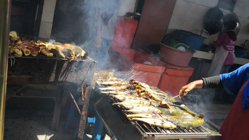 Ikan Bakar Pak Din - Kompleks Makan Tanglin, Kuala Lumpur