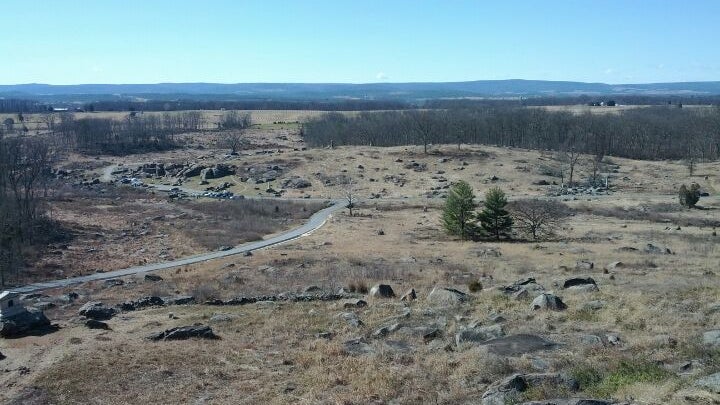 Little Round Top - Sykes Ave, Gettysburg