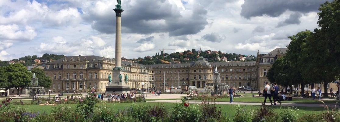 Schlossplatz - Schloßplatz - Stuttgart, Baden-Württemberg