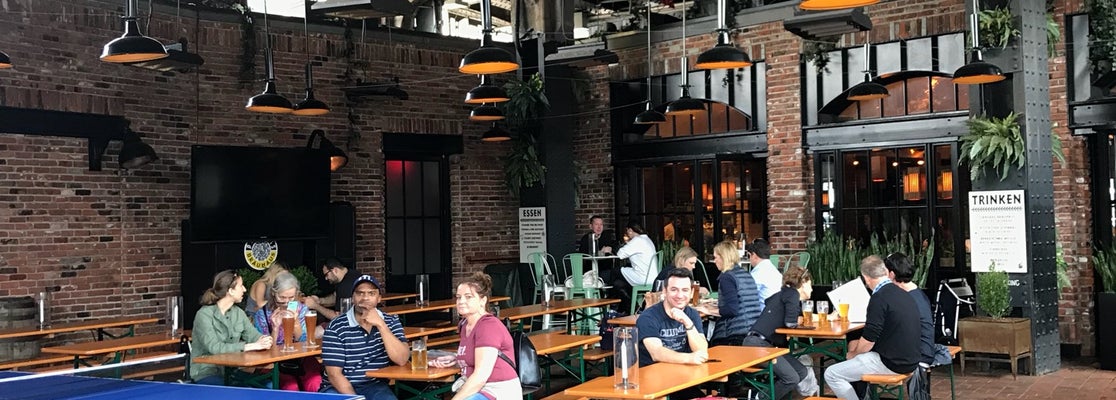 The Biergarten at The Standard - Meatpacking District - New York, NY