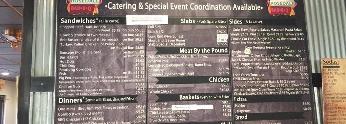 Rosedale BBQ - Rosedale - 30 tips