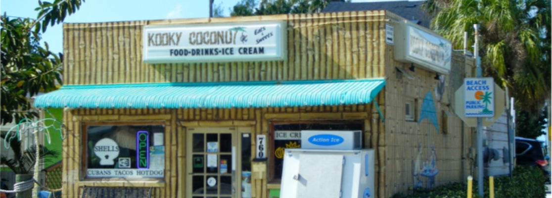 The Kooky Coconut - Ice Cream Parlor in Indian Rocks Beach