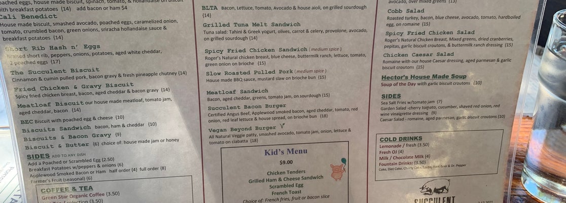 Succulent Cafe & Trading Company (Now Closed) - Sandwich Spot in ...