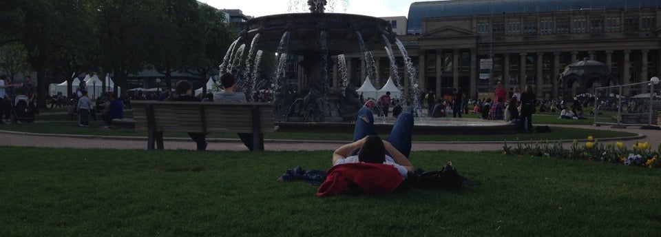 Schlossplatz - Schloßplatz - Stuttgart, Baden-Württemberg