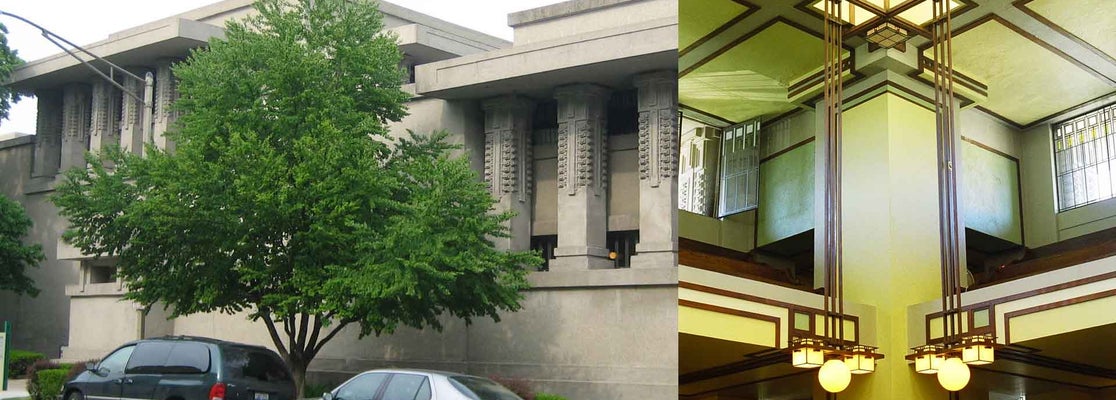 Frank Lloyd Wright's Unity Temple - 875 Lake St