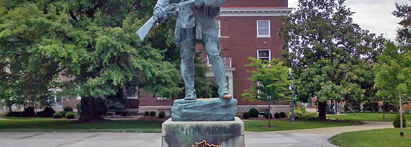 Daniel Boone Statue - Sculpture Garden
