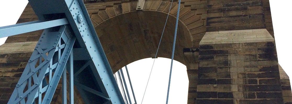 John A Roebling Suspension Bridge - Bridge