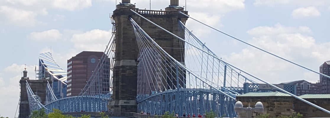 John A Roebling Suspension Bridge - Bridge