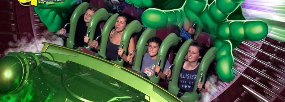 The Incredible Hulk Coaster - Attraction in Orlando