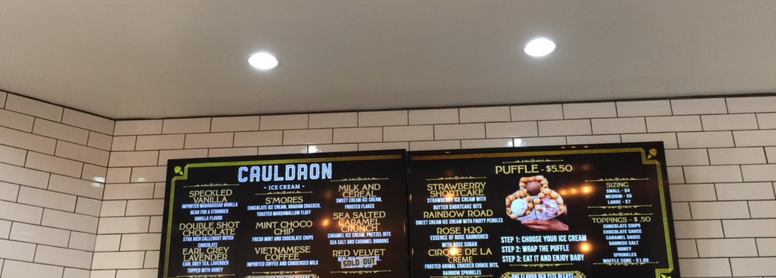 Cauldron Ice Cream - South Coast - 30 tips