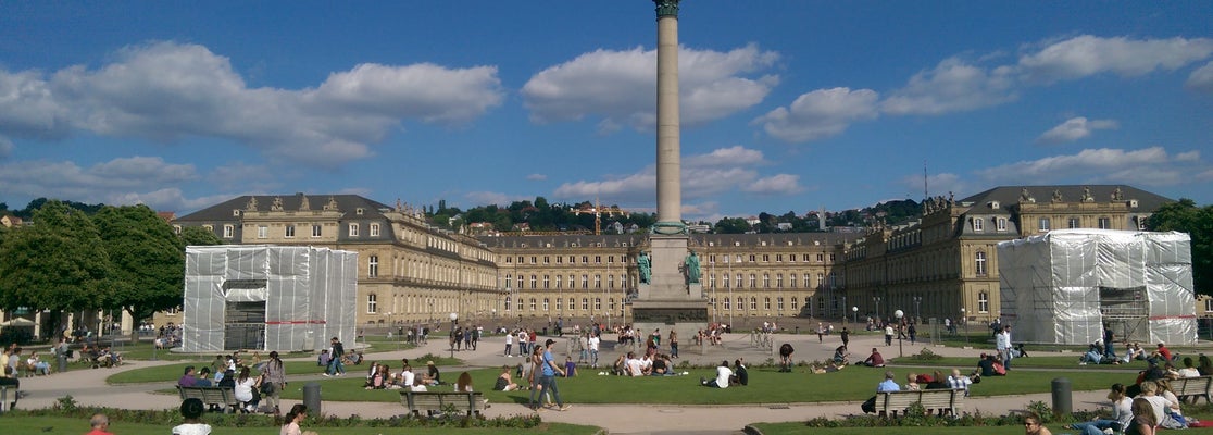 Schlossplatz - Schloßplatz - Stuttgart, Baden-Württemberg