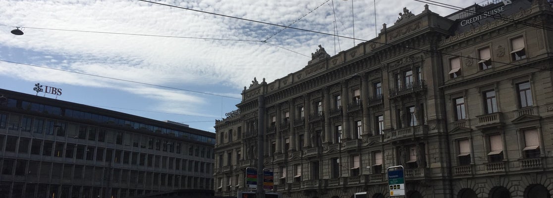 Paradeplatz - Plaza in Zürich