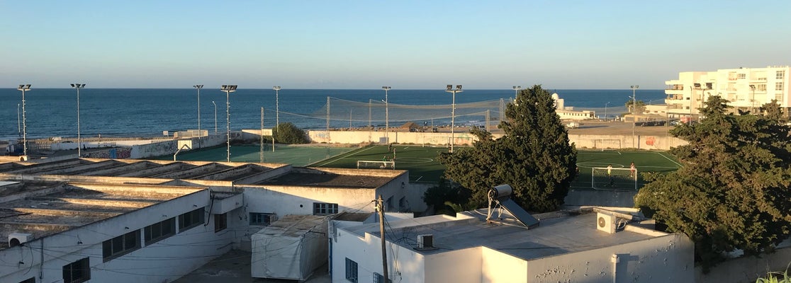 La Corniche, Marsa - Pedestrian Plaza