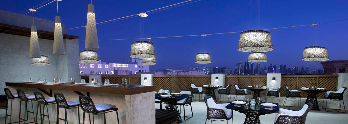 Al Matbakh Rooftop Grill @ Arumaila Boutique Hotel - Steakhouse in الجسرة