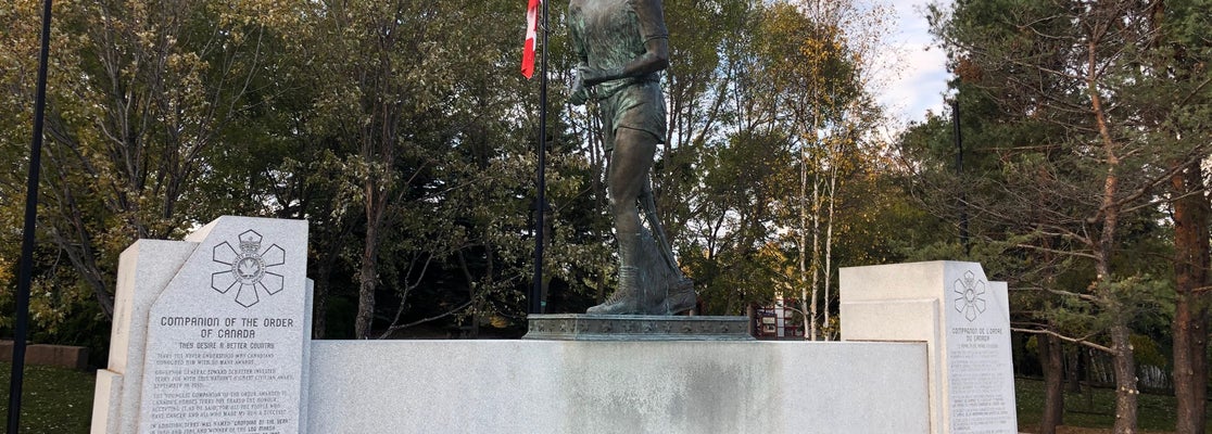 Terry Fox Memorial - Sculpture Garden in Thunder Bay