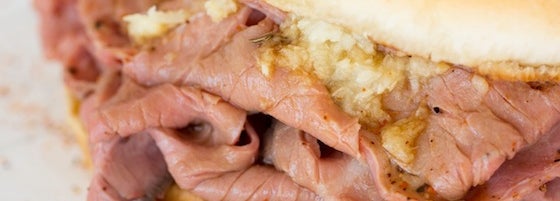 Top Round Roast Beef - Sandwich Place