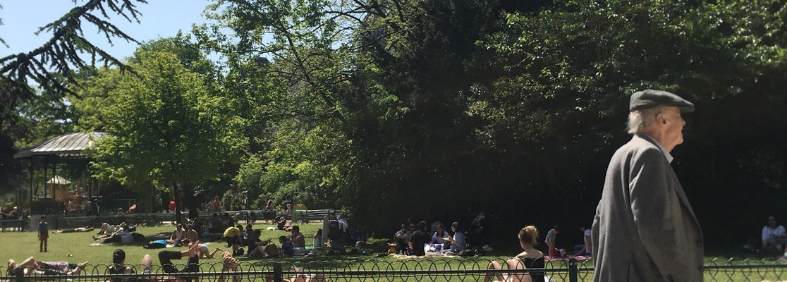 Square du Temple - Park in Enfants-Rouges