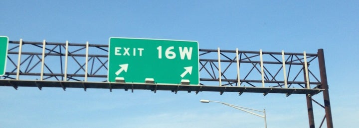 NJ Turnpike at Exit 16W - Intersection