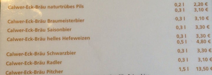 Calwer Eck Bräu - Neue Vorstadt - 33 tips from 799 visitors