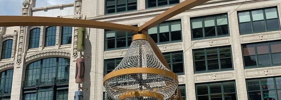 GE Chandelier - Monument in Cleveland