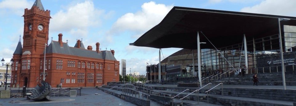 The National Assembly for Wales - Capitol Building in Cardiff