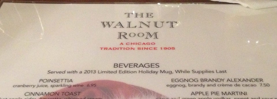 The Walnut Room - American Restaurant in Chicago