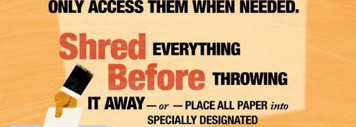 Shred-it - 3 tips