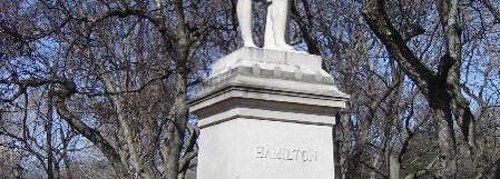 Alexander Hamilton Statue - Central Park - New York, NY