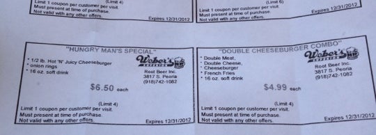 Weber's Superior Root Beer Drive-in - 10 tips from 343 visitors