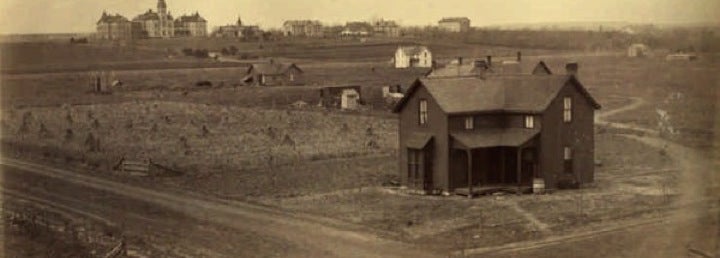 Anderson Hall - College Administrative Building in Manhattan