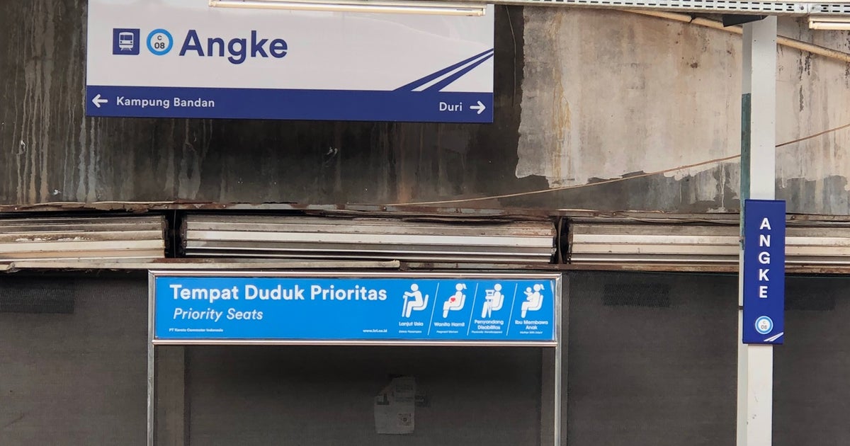 Stasiun Angke - Jalan Angke Barat, Jakarta