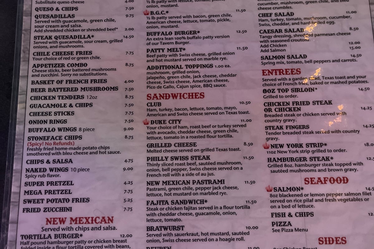 Stone Face Tavern - 8201 San Pedro Dr NE, Albuquerque