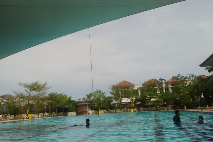 PIK FIT Club House swimming pool - Pantai Indah Kapuk, Jakarta
