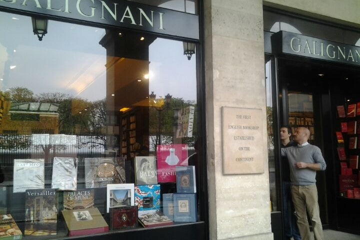 Librairie Galignani - 224 rue de Rivoli, Paris