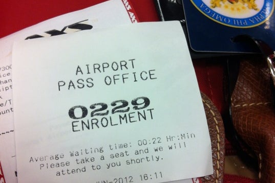 Airport Pass Office - Changi Airport Terminal 2, Singapore