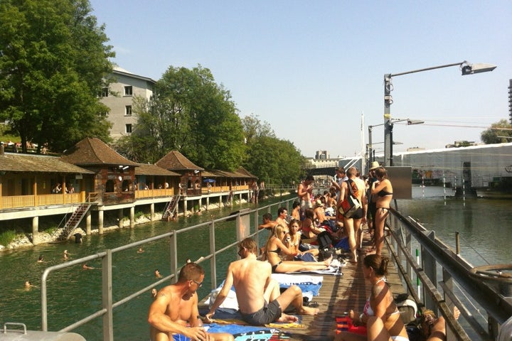 Flussbad Unterer Letten - Wasserwerkstrasse 141, Zürich