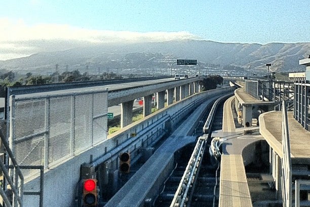 SFO AirTrain - SFO Airport, San Francisco