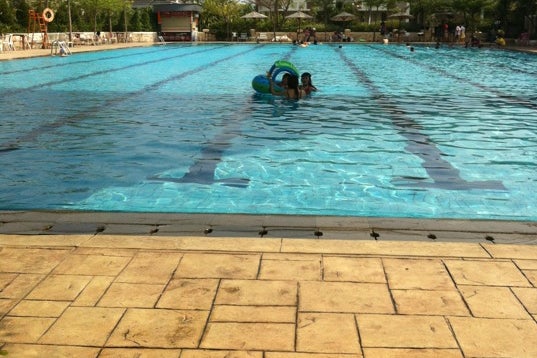 PIK FIT Club House swimming pool - Pantai Indah Kapuk, Jakarta