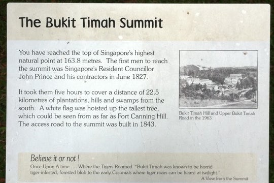 Bukit Timah Summit - Bukit Timah Nature Reserve, Singapore