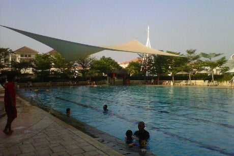 PIK FIT Club House swimming pool - Pantai Indah Kapuk, Jakarta