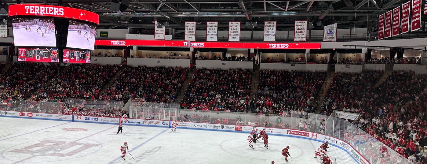 Agganis Arena Seating View | Cabinets Matttroy