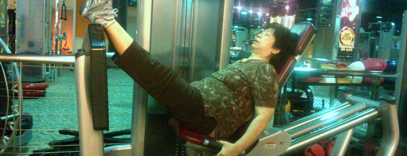 Hari nih fitness dlu yaw...