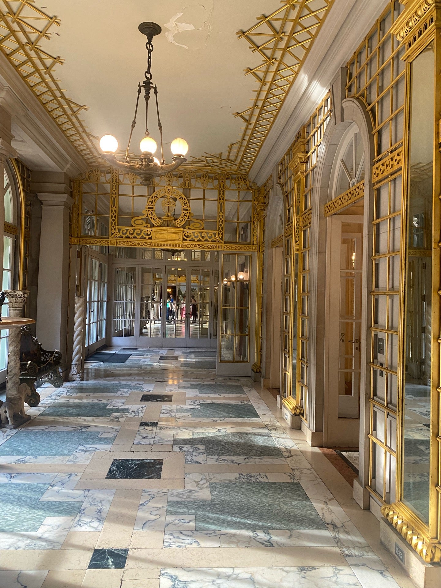 Larz Anderson House on Postcard