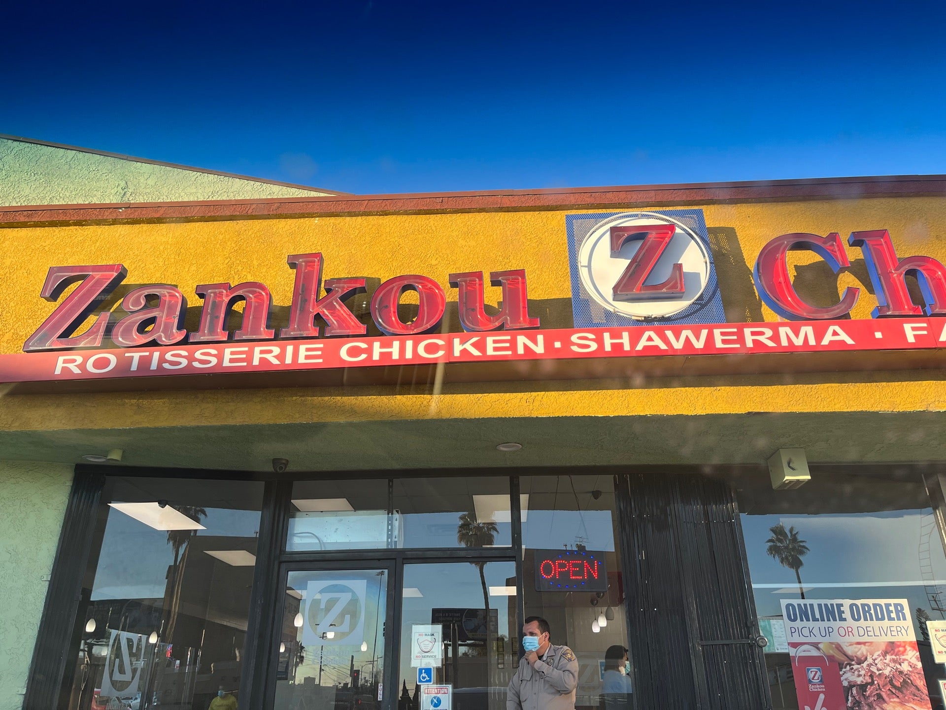 Zankou Chicken on Postcard