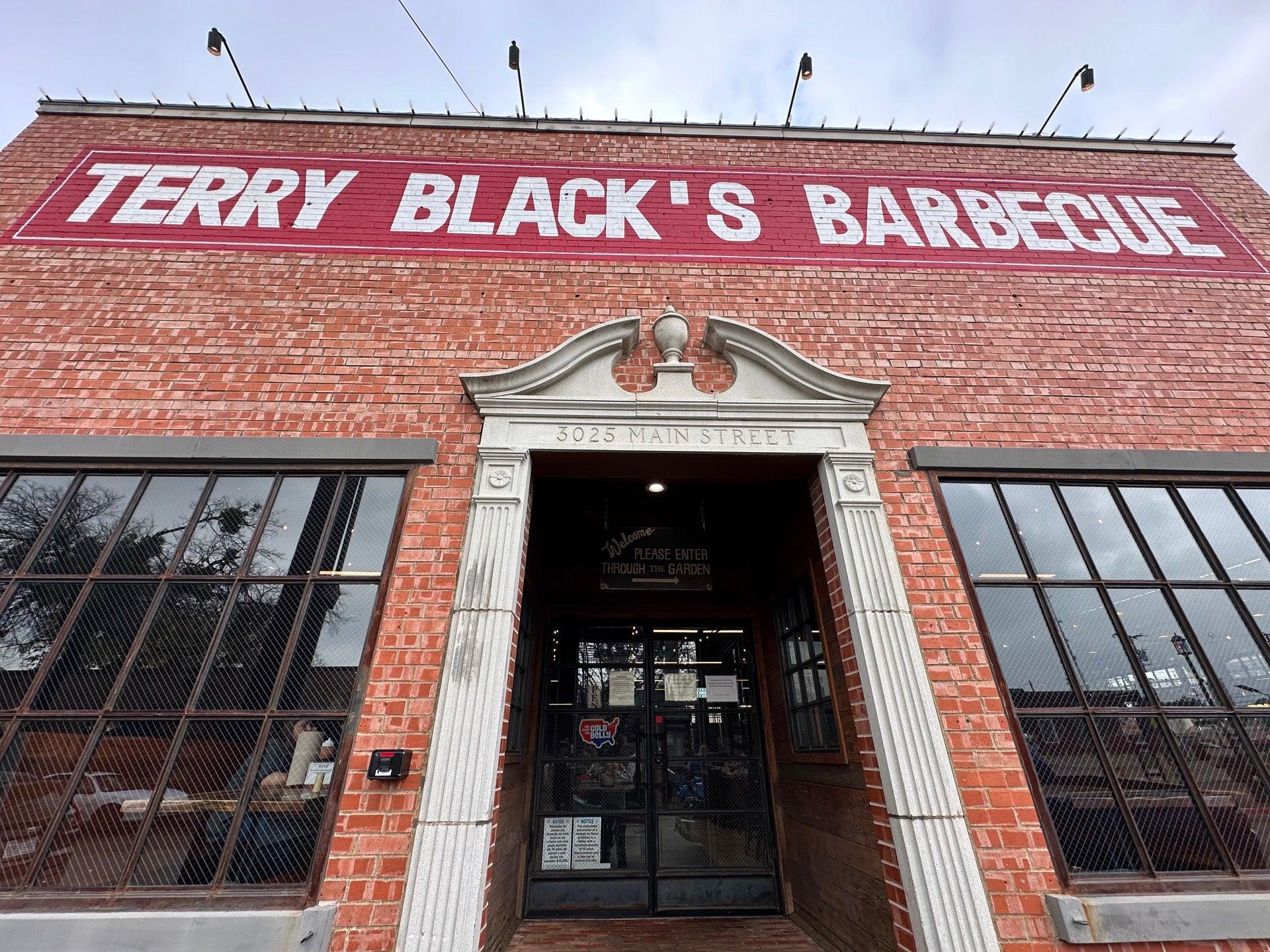 Terry Blacks BBQ Dalla on Postcard