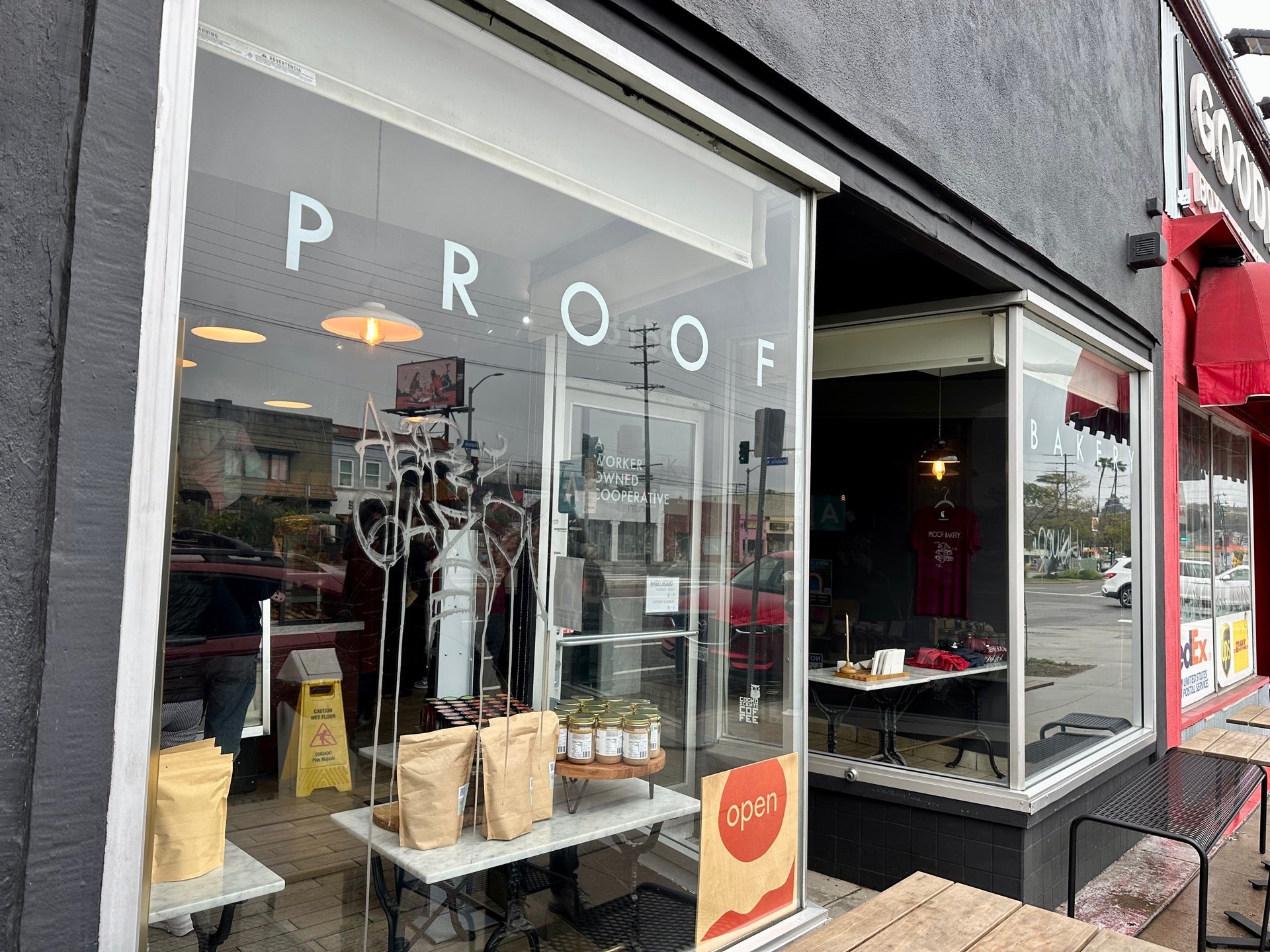 Proof Bakery on Postcard